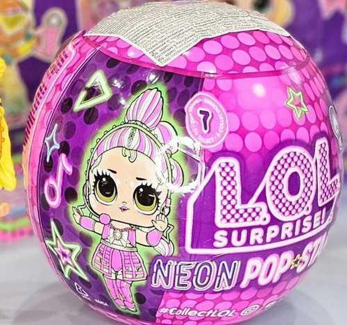 Lol surprise neon pop star лол неон