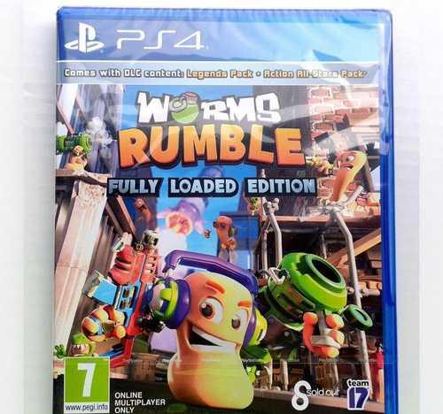 Игра для Sony PS4/ Worms Rumble Fully Loaded Edit