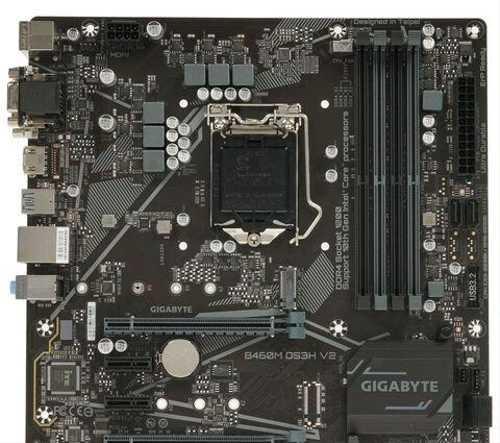 Плата Gigabyte LGA1200 H470 B460M DS3H V2 4xDDR4 2