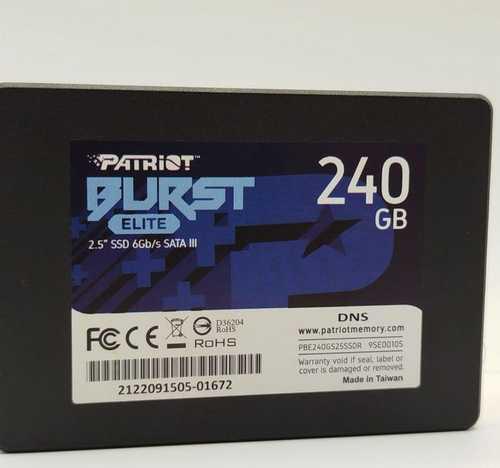 SSD Patriot Burst Elite 240GB