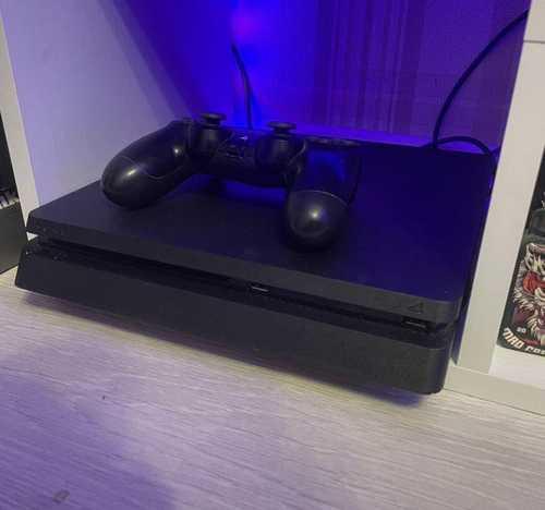 Sony Playstation 4 slim 1tb   4 игры