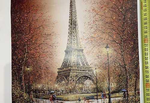 Плакат из Парижа Эйфелева башня