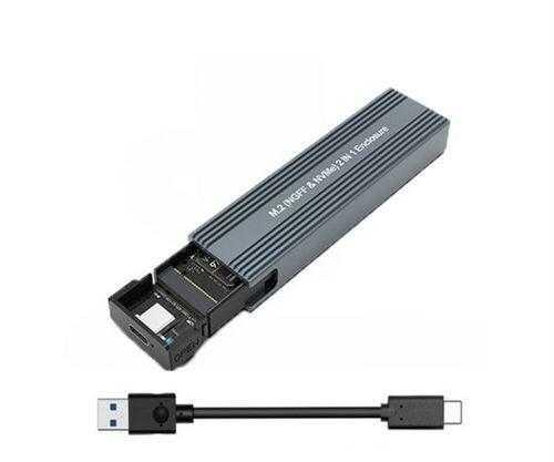 Переходник адаптер SSD M2 Nvme SATA на USB3.1