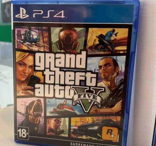 Игра Grand Theft Auto V на Sony PS4