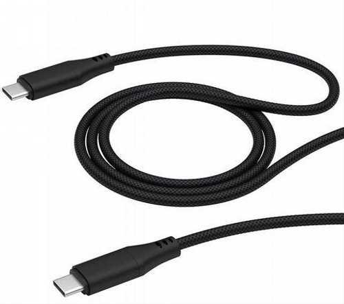 Кабель USB2.0 Type C-Type C 1m черный #300659