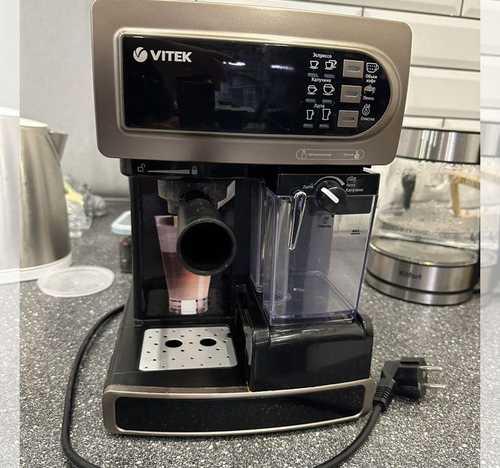 Кофеварка рожковая vitek vt 1517