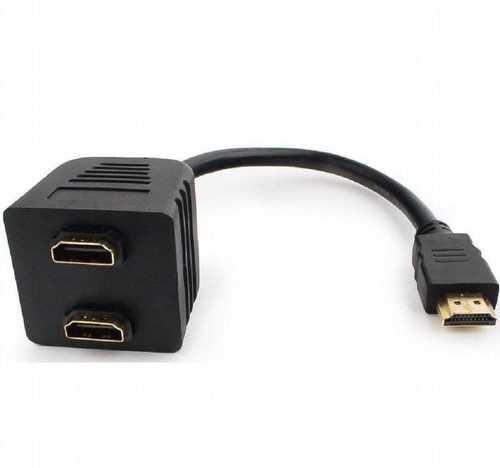 Bion разветвитель hdmi (M) - 2xhdmi (F), v1.4, 1920x108060Hz, 0.20 м BXP-A-2HT1
