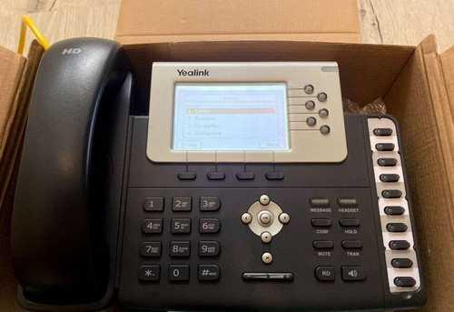 SIP телефон Yealink T28P с модулем EXP39