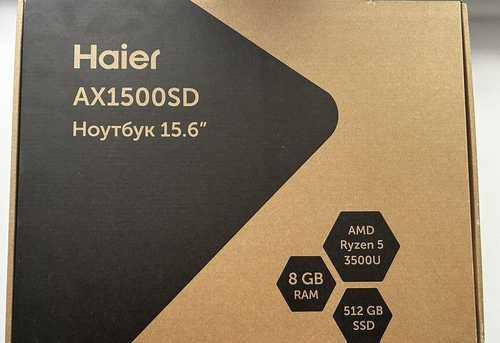 15.6" Haier AX1500SD, 512 ГБ, Ryzen 5 3500U, RAM 8 ГБ, Radeon Vega 8