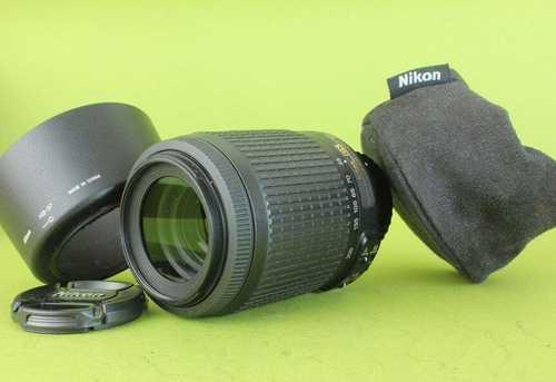 Nikon af s nikkor 55 200mm 4-5.6g Ed (id 7657)