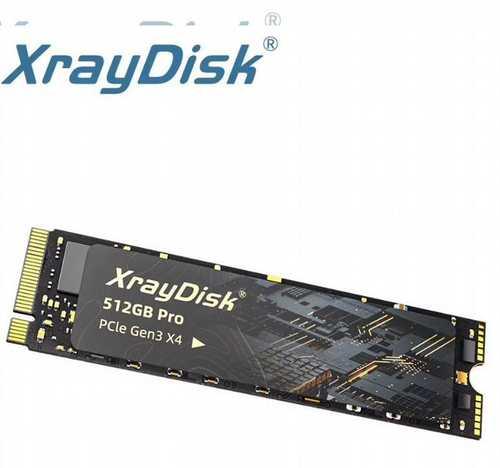 Новый SSD XrayDisk Pro M.2 NVMe 512 гб