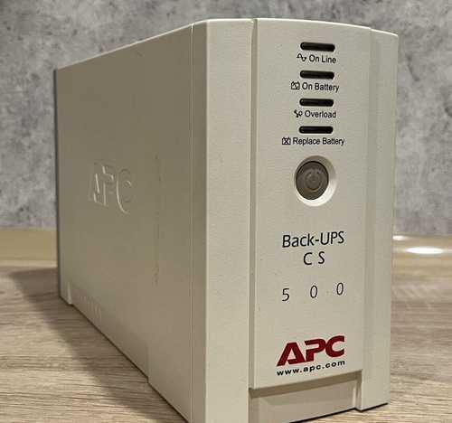 Ибп APC Back-UPS CS 500 UPS АКБ