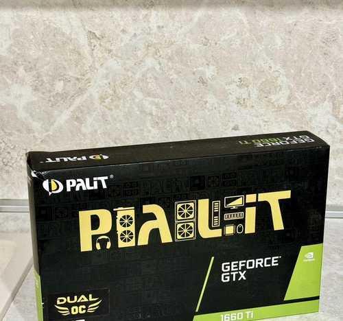 Видеокарта Palite gtx1660ti 6gb