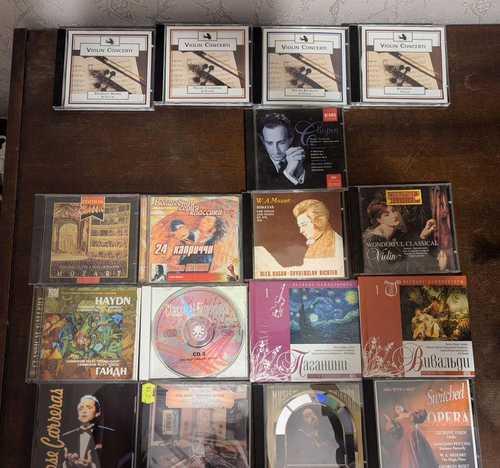 CD диски классическая музыка 17 шт