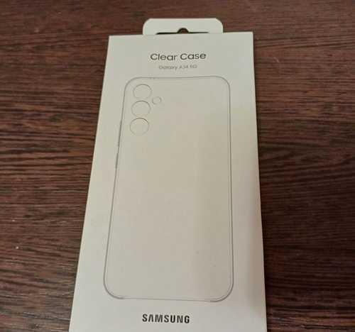 Clear Case для Samsung Galaxy A34 5G