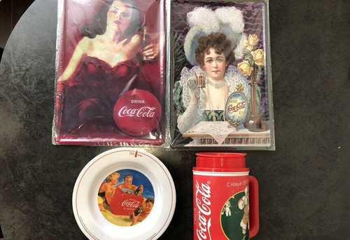 Тарелка Теро Кружка Coca Cola 1997