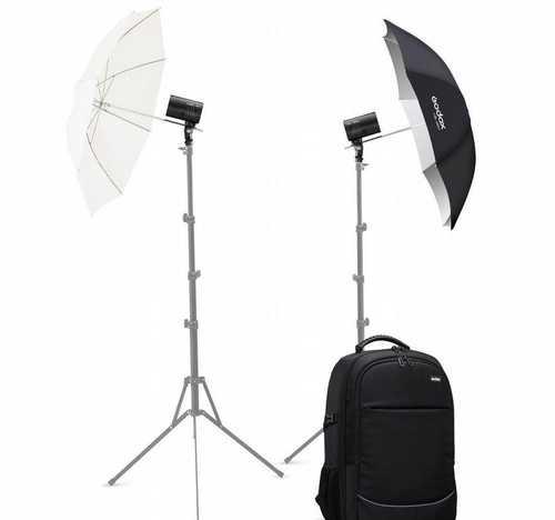 Новый AD100Pro Dual KIT Godox 28516 комплект студи