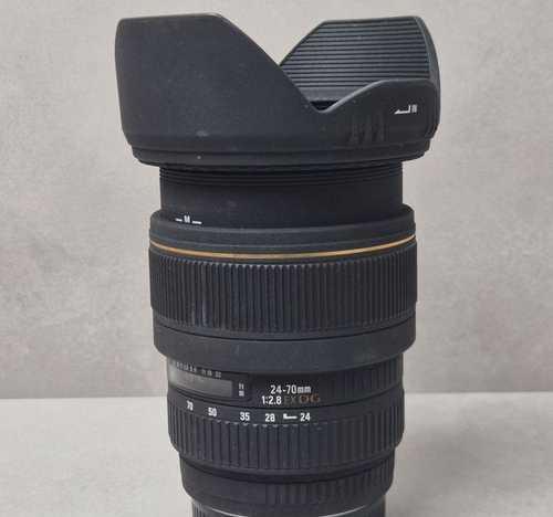 Sigma 24 70 2.8 canon