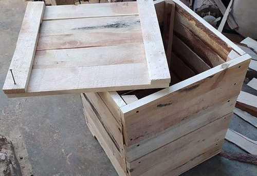 Ящик для бочки, деревянный