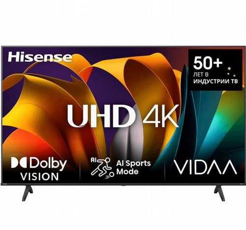 Телевизор LED Hisense 85" 85A6N 4K Ultra HD, черный, SMART TV