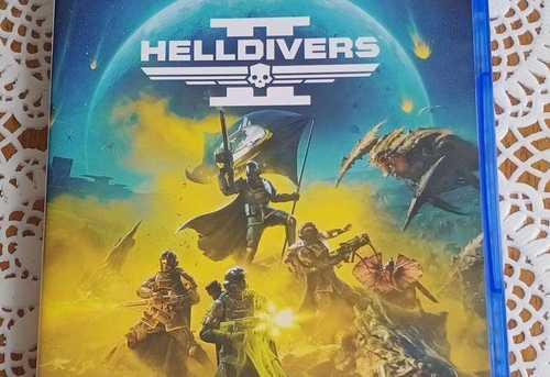Helldivers 2 ps5 диск