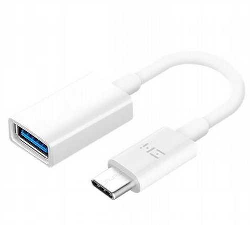 Адаптер Xiaomi ZMI USB-C/USB-A AL271, Белый