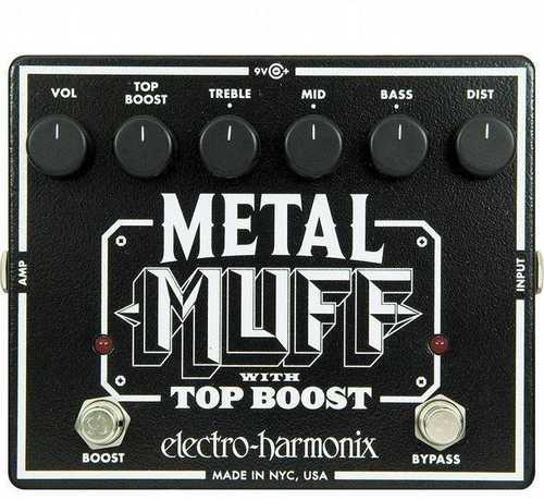 Electro-harmonix metal muff TOP boost