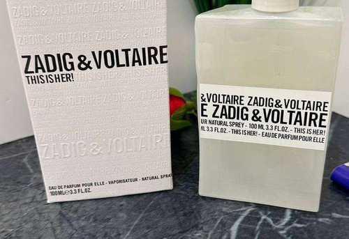 Zadig Voltaire This is Her 100мл открытая кор