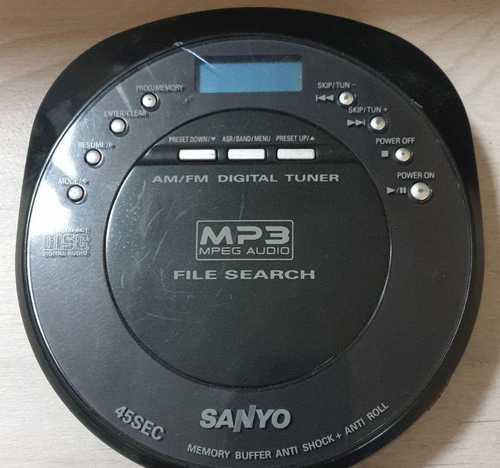 Cd mp3 плеер sanyo
