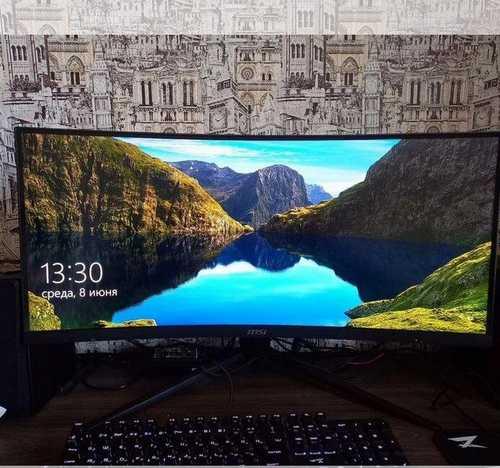 Игровой монитор MSI 30" Optix MAG301CR2 Curved, 20