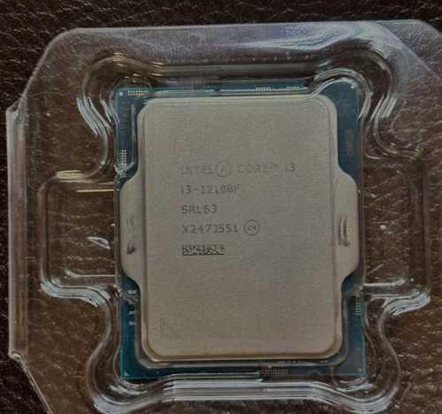 Процессор intel core i3 12100f