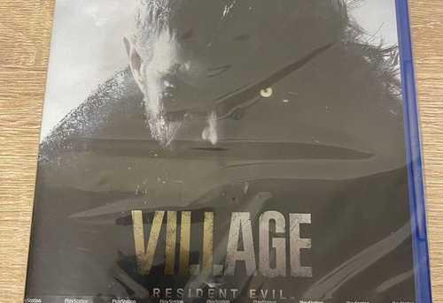 Resident Evil 8 village ps5 диск