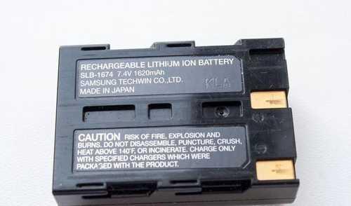 Аккумуляторная батарея Samsung SLB-1674