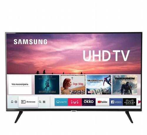 Новый 43" Телевизор Samsung UE43AU7002U 2021 HDR