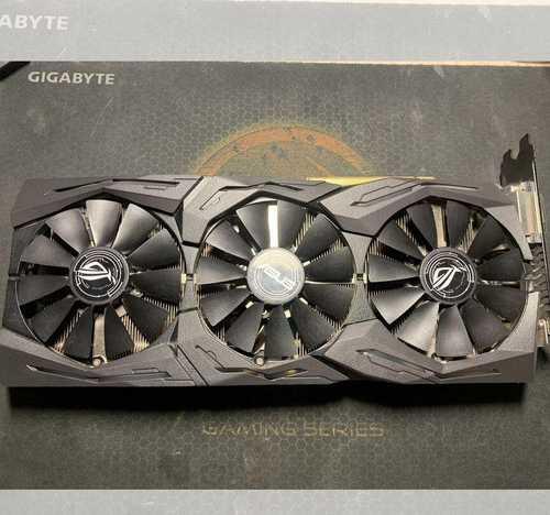 Видеокарта gtx 1080 8gb Asus Strix (на запчасти)