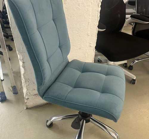 Кресло TopChairs ST-alex серо-голубой Light-28 кре
