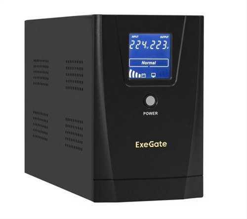 Ибп ExeGate SpecialPro Smart LLB-2200.LCD.AVR.1SH