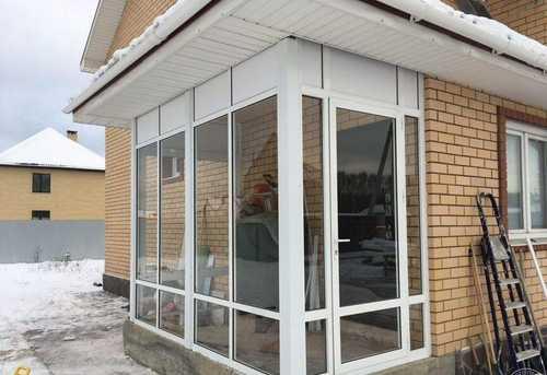 Пвх окна и двери Rehau Grunder Vektor в Минеральны
