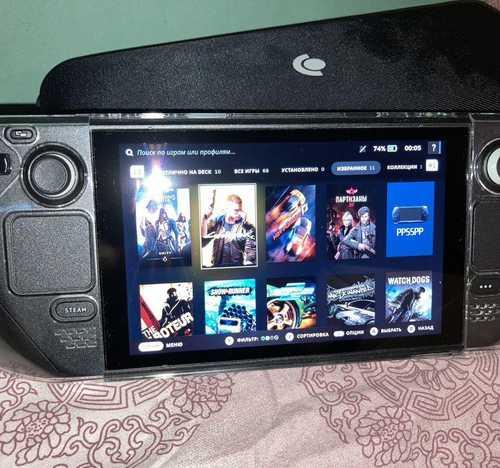 Valve steam deck 64 gb+ sd 256 + док станция