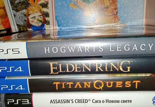 Игры на ps4 ps5 elden ring / Hogwarts