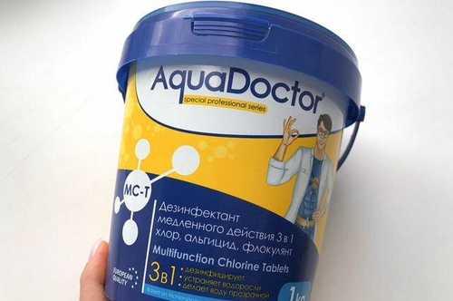AquaDoctor MC-T таблетки хлор 3в1 для бассейна