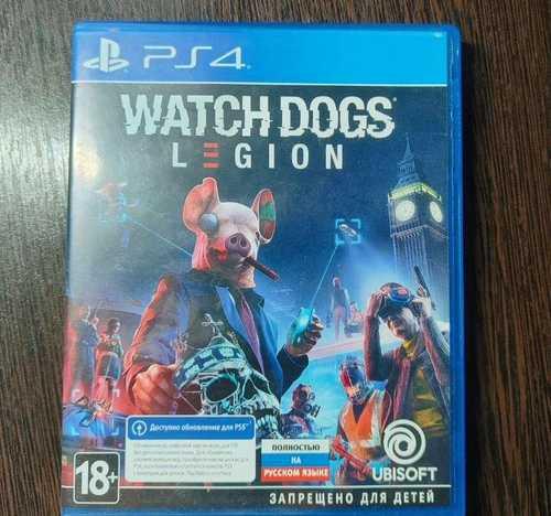 Диски на ps4 watch dogs legion