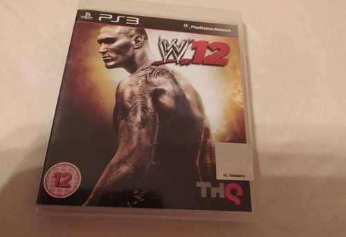 WWE 2K12 Ps3 Playstation 3 игра лицензия