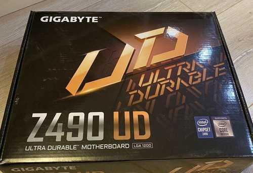 Материнская плата gigabyte Z490 UD