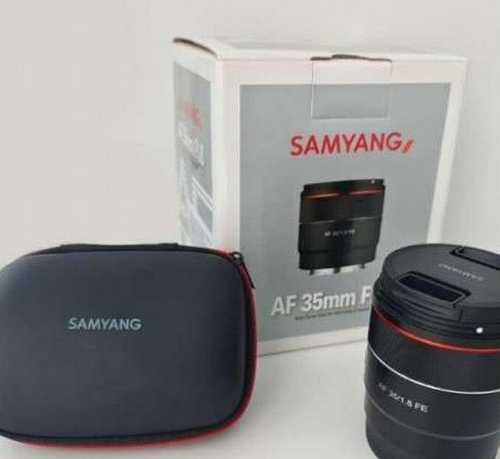 Объектив Samyang AF 35mm F1.8 для Sony FE