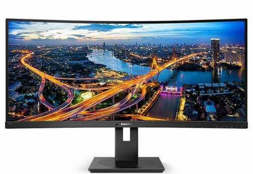 Монитор 34" Philips 345B1C изогнутый 3440x1440