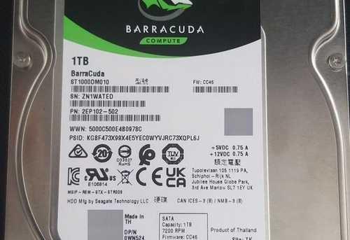 Жесткий диск Seagate Barracuda 1TB