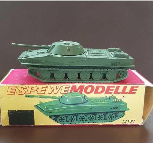 Espewe models. Танк пт 76. ГДР. Люкс