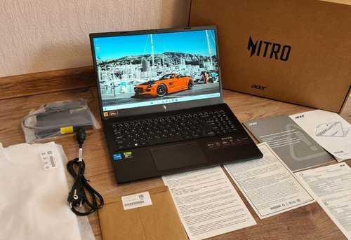 Новый игровой Acer Nitro 144Hz/ i5-13420/RTX 6GB