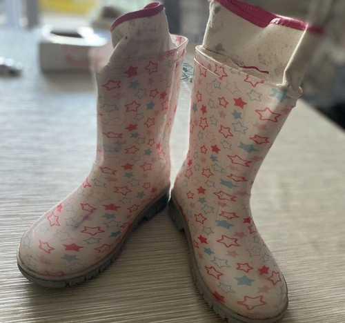Детские резиновые сапоги